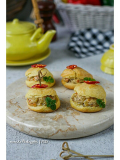 Resep Soes Ragout Sosis oleh Genika yulia - Cookpad