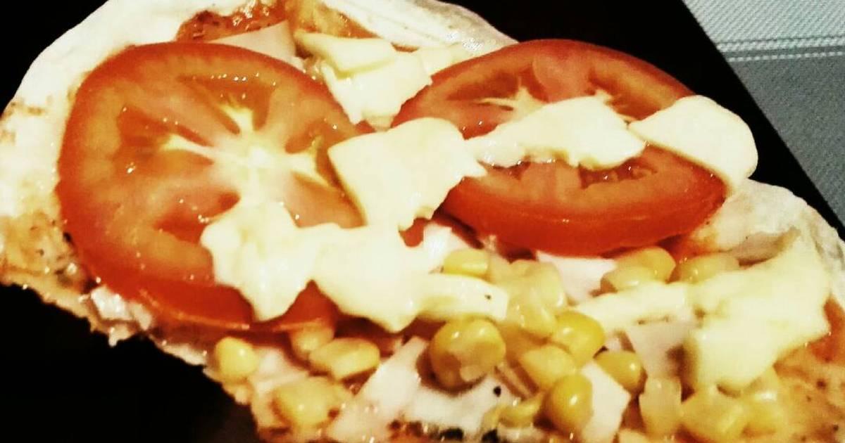 Pizza con Maíz Receta de Johanna - Cookpad