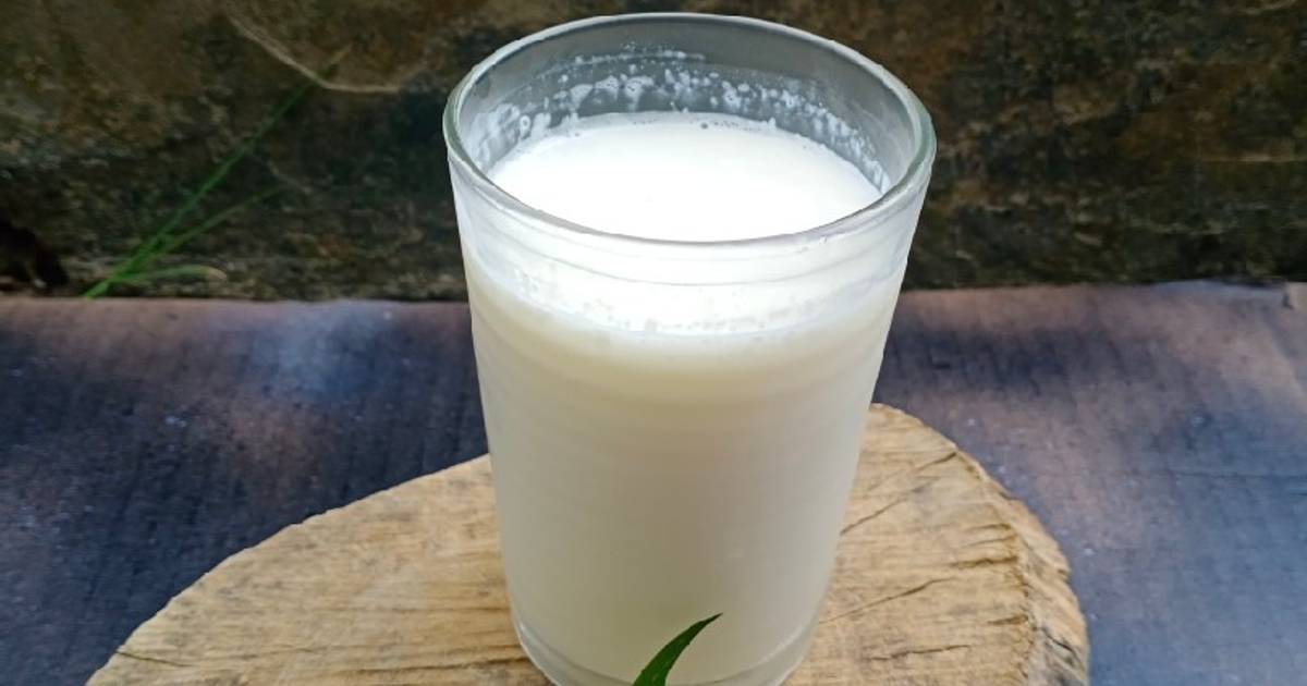 Resep Susu Pandan Hangat oleh Widjie Astuti - Cookpad