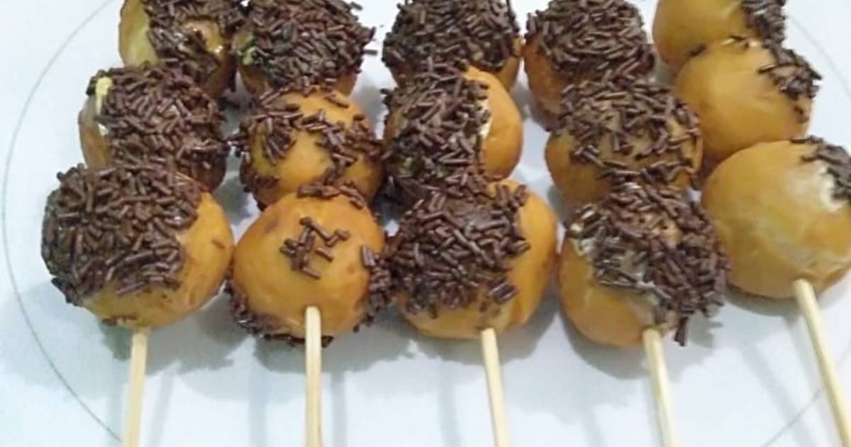 Resep Donat sate kentang sagu oleh Nur Aini - Cookpad