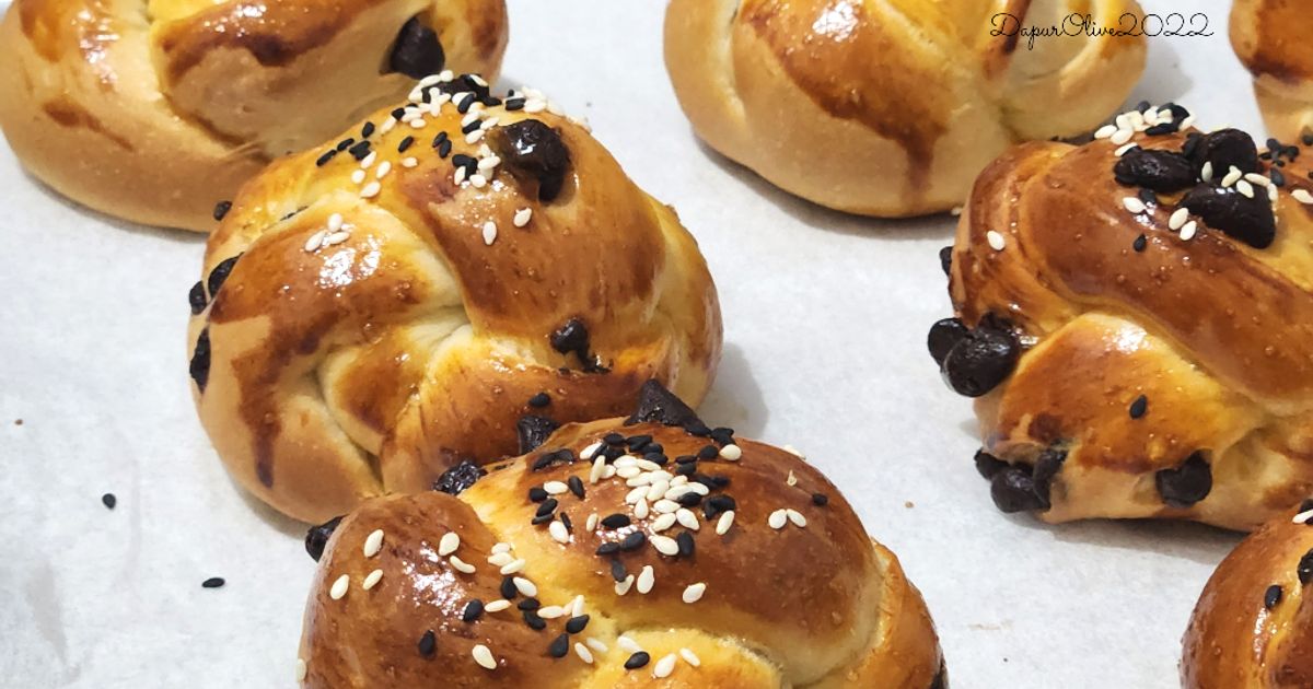 Resep Roti Coklat Simpel Chocolate Chips Roll Bread oleh Dapur Olive ...