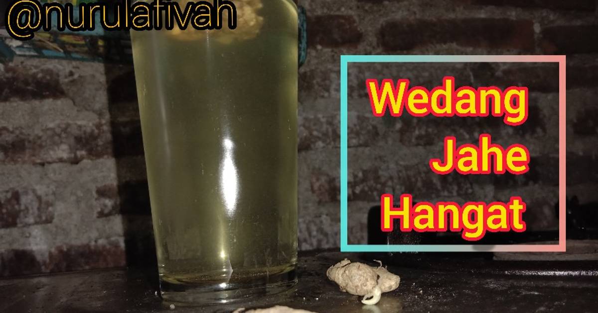 Resep Wedang jahe anget oleh Nurulafivah - Cookpad