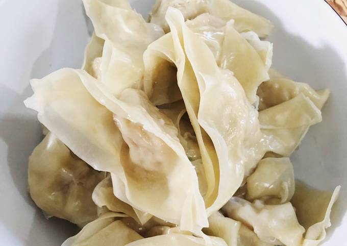 Resep Pangsit Kukus Ayam (Healthy Recipes) oleh Sasha Lesmana - Cookpad