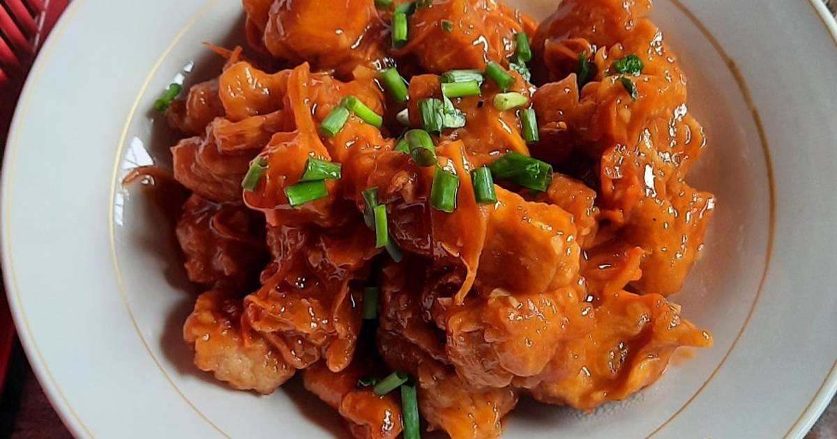 Resep Chicken Pop Pedas Asam Manis oleh Alfie Chameswara - Cookpad