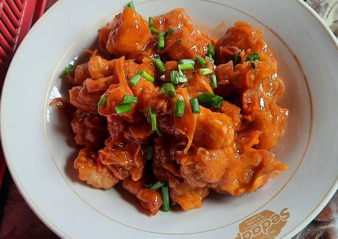 Resep Chicken Pop Pedas Asam Manis oleh Alfie Chameswara - Cookpad