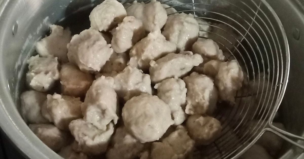 Resep bakso baso sapi rumahan enak dan mudah - Cookpad