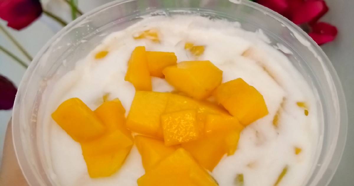 Resep Mangga float #MauBelajarMoto oleh Intan Hardian - Cookpad