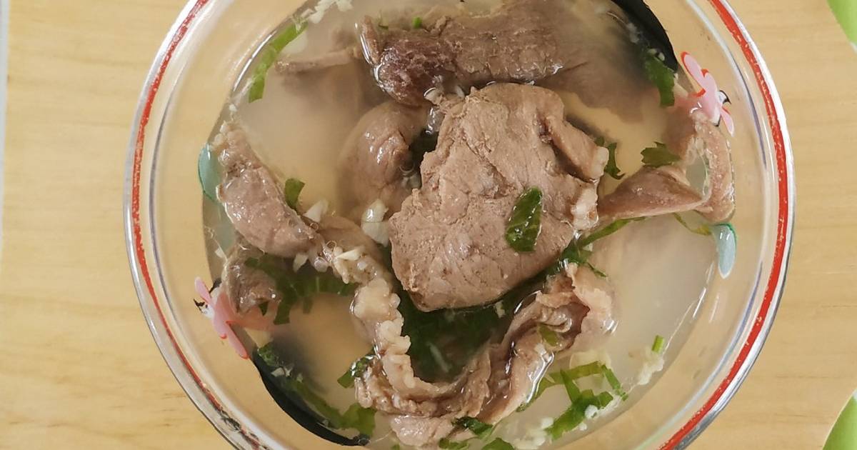 Resep Sup Beef Slice oleh dyahdwinda's kitchen - Cookpad