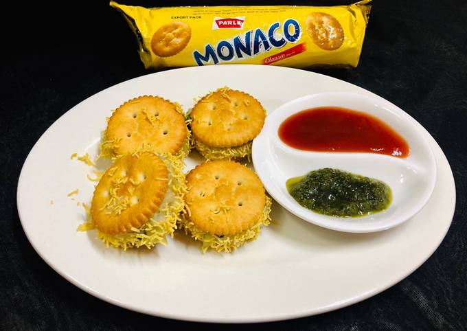 Monaco sev bites Recipe by Ruchita Chauhan - Cookpad