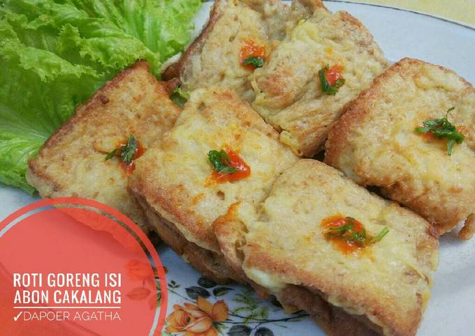 Resep Roti Goreng Isi Abon Cakalang oleh Agatha Nytra - Cookpad