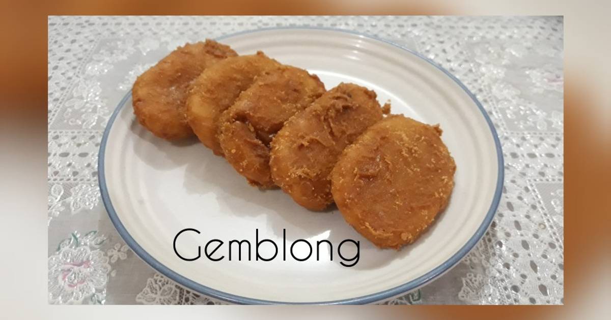 1.050 resep kue gemblong enak dan sederhana ala rumahan - Cookpad