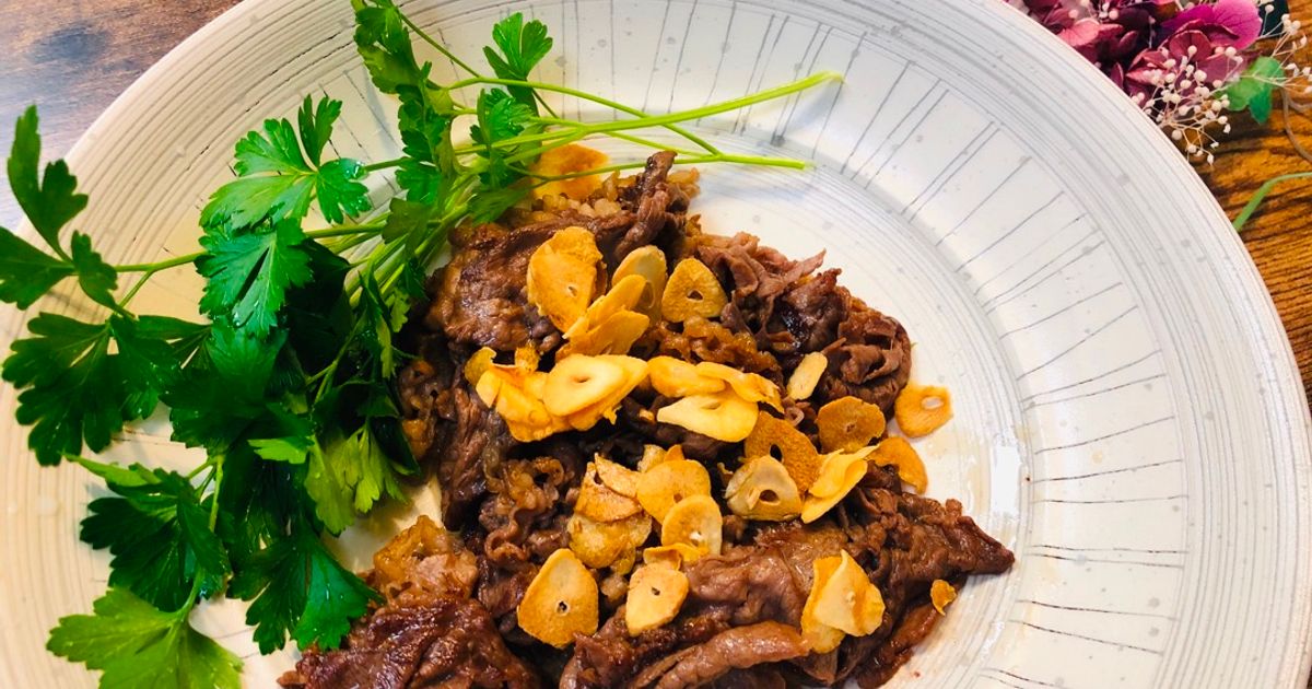 Japanese Wagyu Beef (Fry With Garlic And Butter Soy Sauce) Recipe by ...