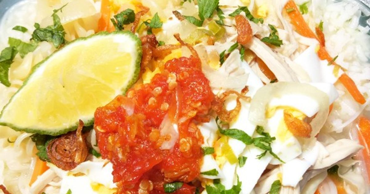 Resep Nasi Sop Khas Banjar (Simple) oleh Mom's Rasya Kitchen - Cookpad