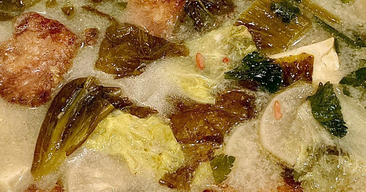 Resep cream sup sayur sawi rumahan enak dan mudah - Cookpad