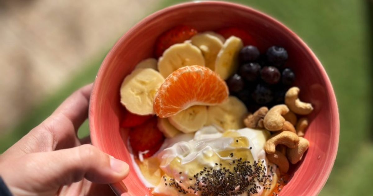 Bowl De Fruta Para El Almuerzo Receta de Marieta - Cookpad