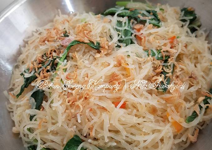 Resep Bihun Goreng Kampung oleh Nila Iswahyudi - Cookpad