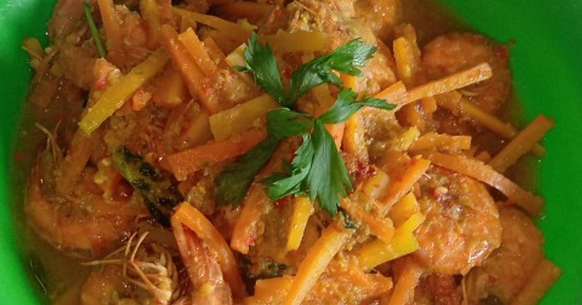 61 resep udang tumis bumbu kuning pedes enak dan sederhana ala rumahan ...