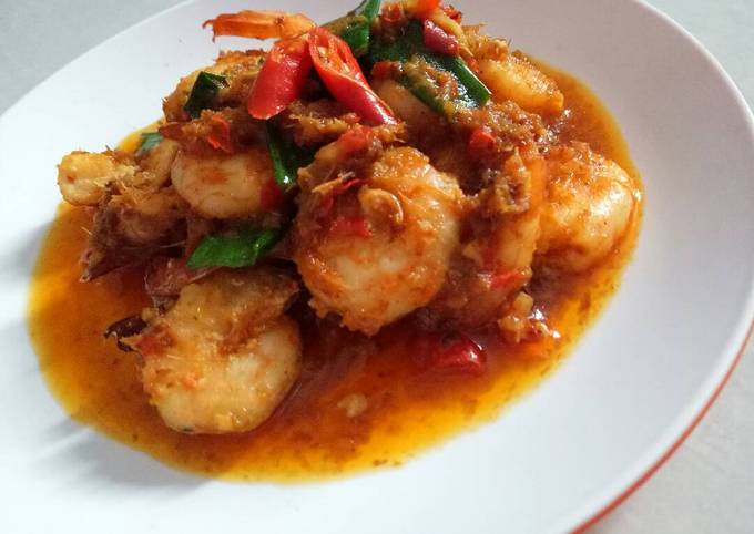 Resep Udang bumbu rica-rica oleh Nirastorytummy - Cookpad