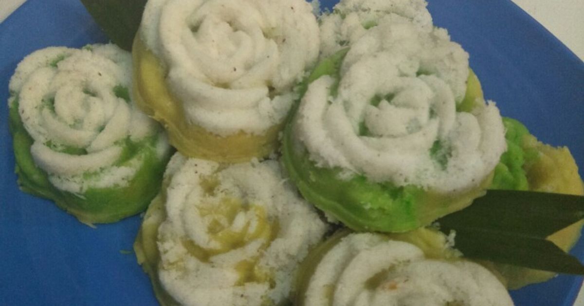 Resep Getuk Ubi Dua Warna oleh reiza (Reifan-Khanza) - Cookpad