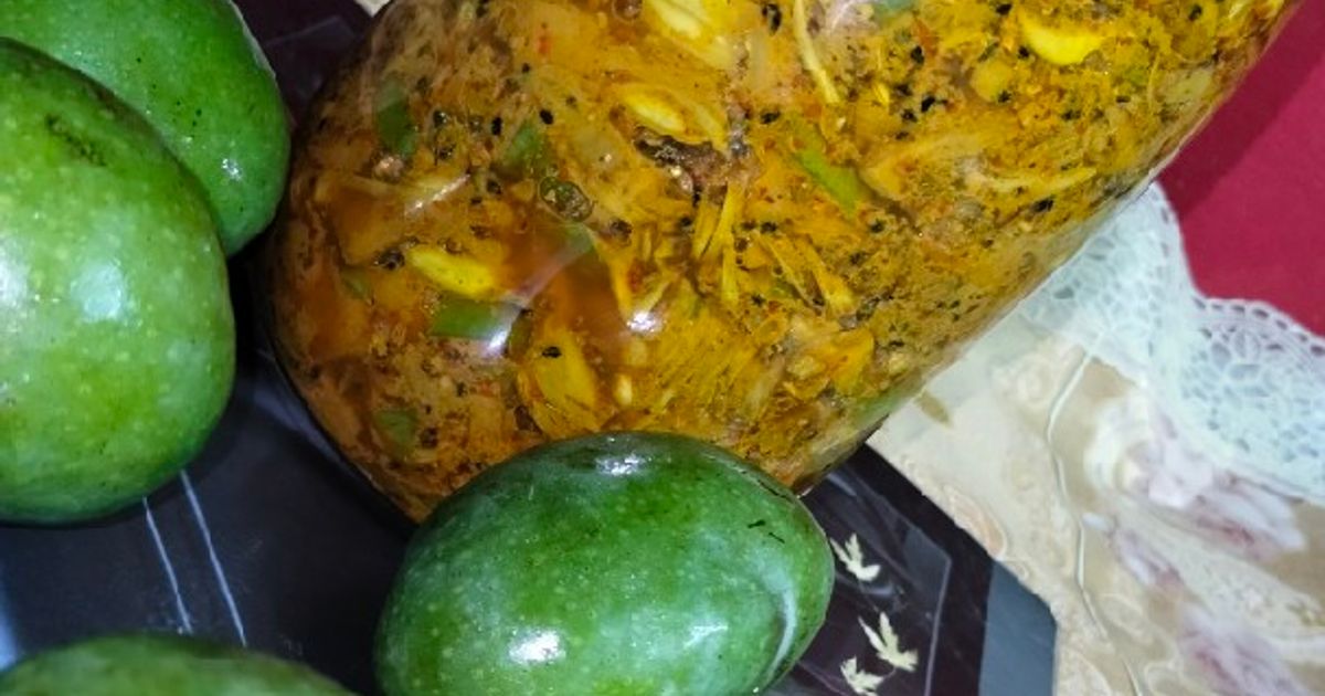 आम और कटहल का अचार(Aam Aur Kathul Ka Achar Recipe In Hindi) रेसिपी ...