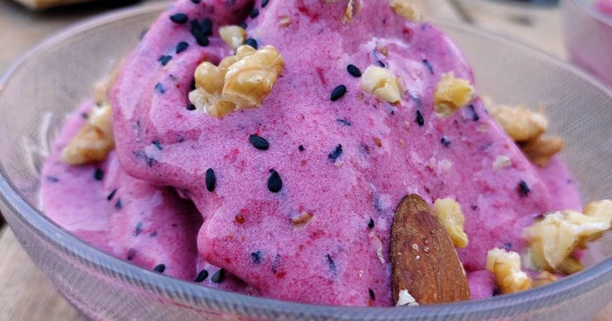 Helado natural de frutas Receta de Valentina - Cookpad