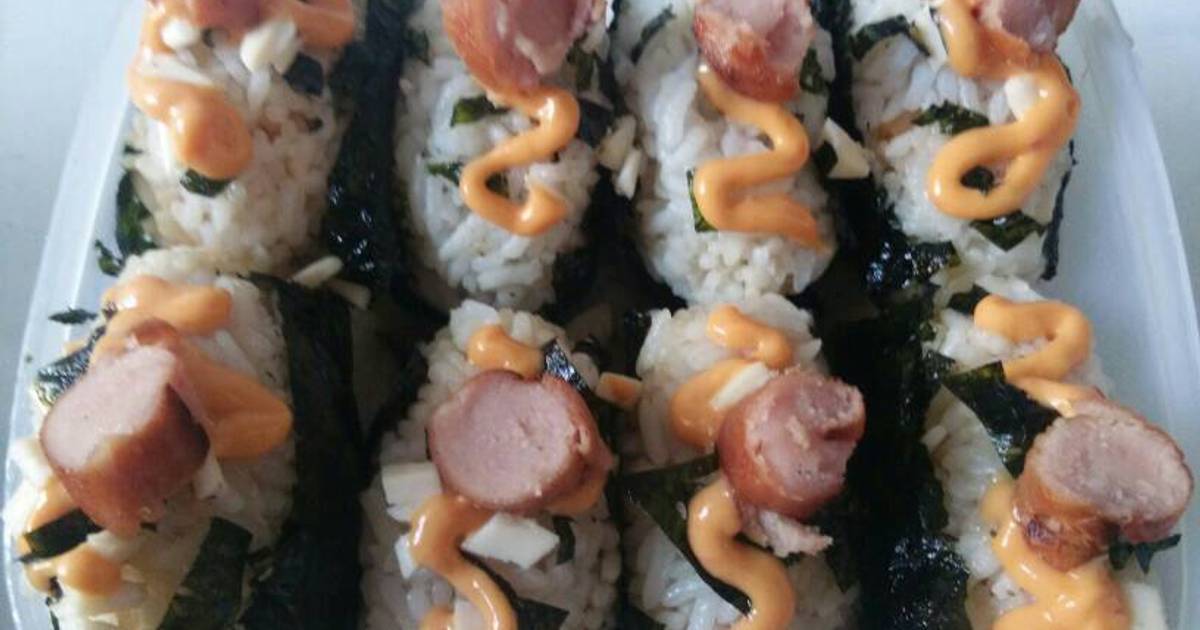 14 resep onigiri sosis pedas mayones enak dan mudah - Cookpad