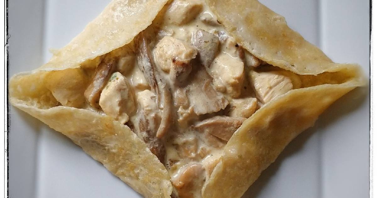 "Crêpe" fourrée aux cèpes et poulet de Svitlanatahrir 🇺🇦 - Cookpad