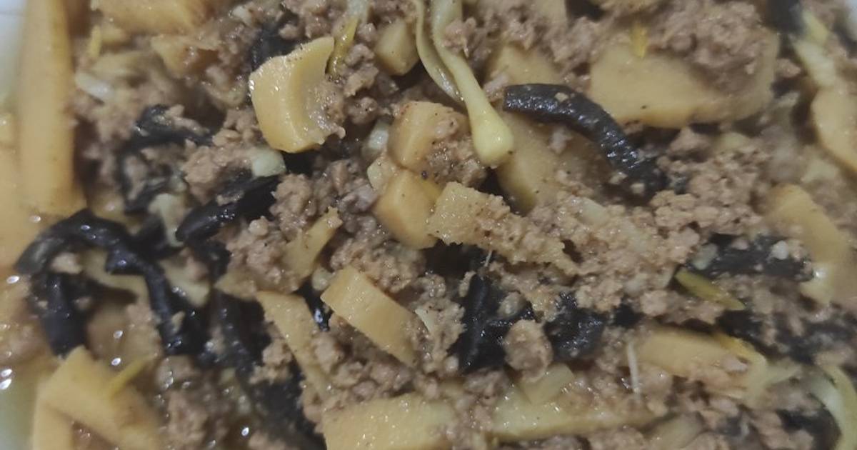 37 resep rebung daging babi enak dan mudah - Cookpad