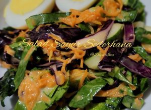Resep salad sayuran sederhana dengan olive oil rumahan enak dan mudah ...