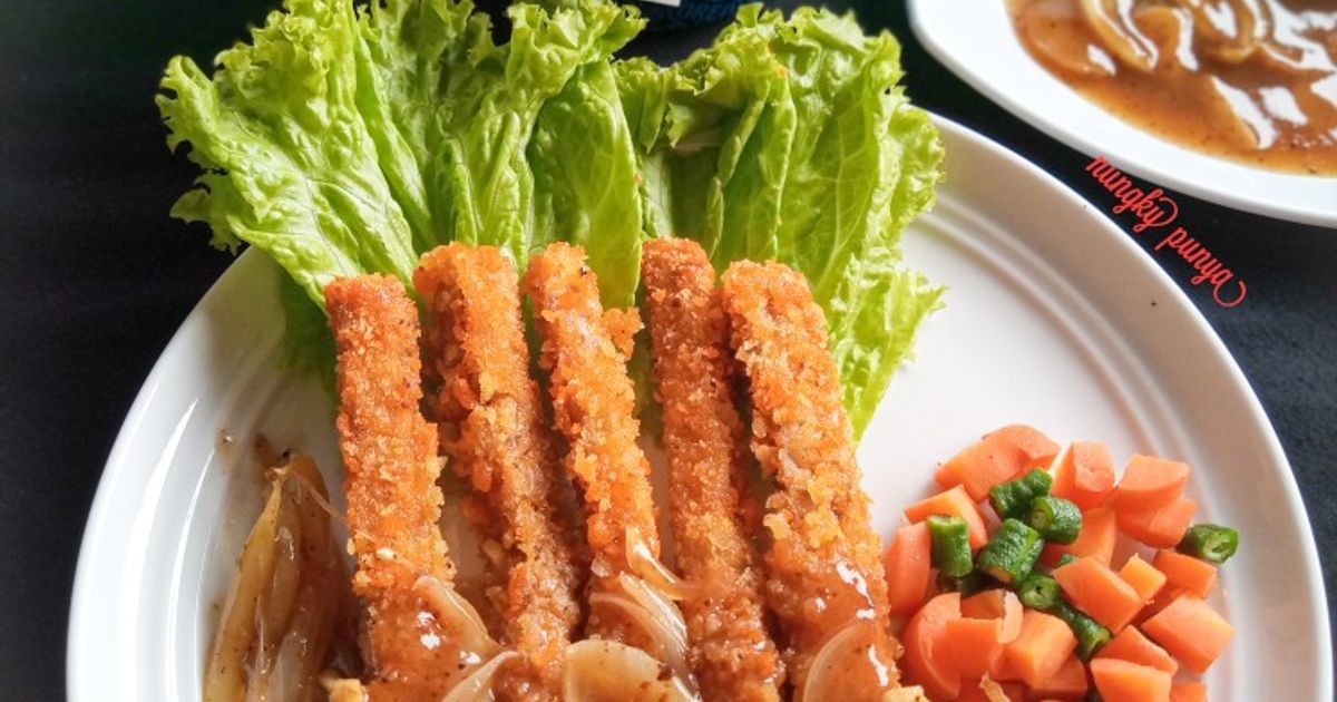 Resep Stik Tempe Saus Lada Hitam oleh Nungky Wijaya - Cookpad