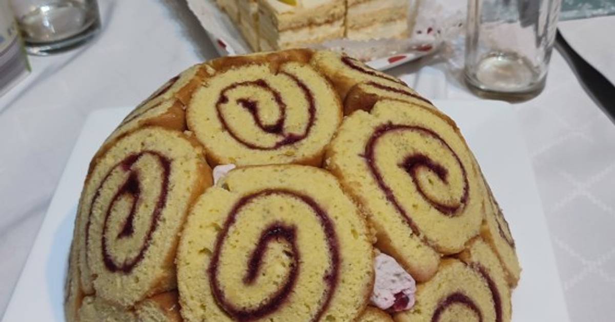 Charlotte torta recept