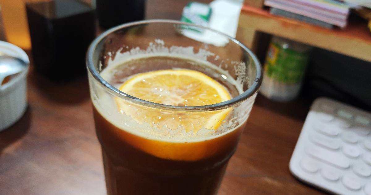 Resep Kopi Tonik Lemon Orange oleh Wicak Hidayat - Cookpad