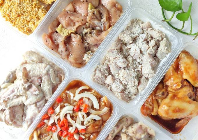 Resep Food Preps : Olahan Ayam 1 Minggu oleh Ellaelloet - Cookpad
