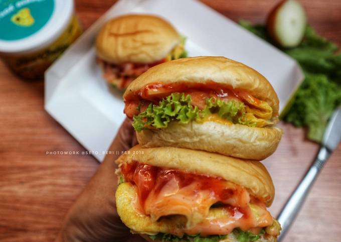 Resep Mini Burger oleh seto_beri - Cookpad
