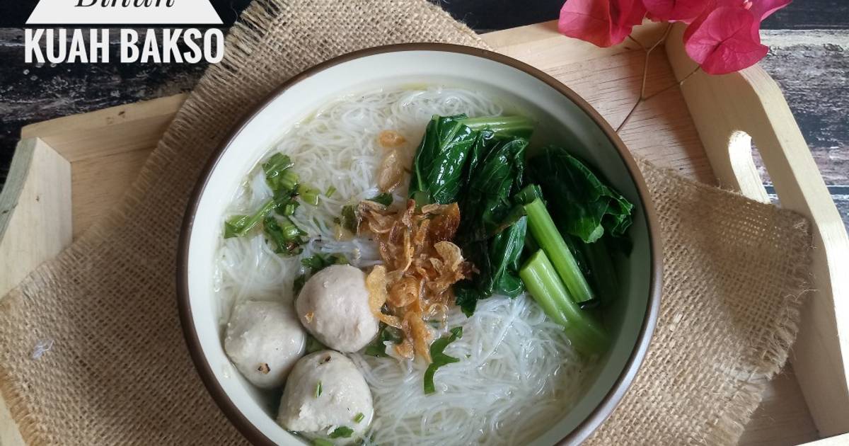 376 resep mihun kuah bakso enak dan mudah - Cookpad