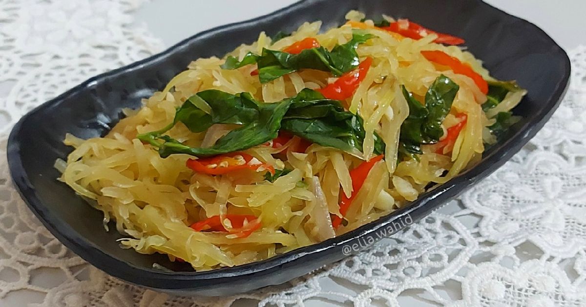 155 resep oseng pepaya melinjo enak dan mudah - Cookpad