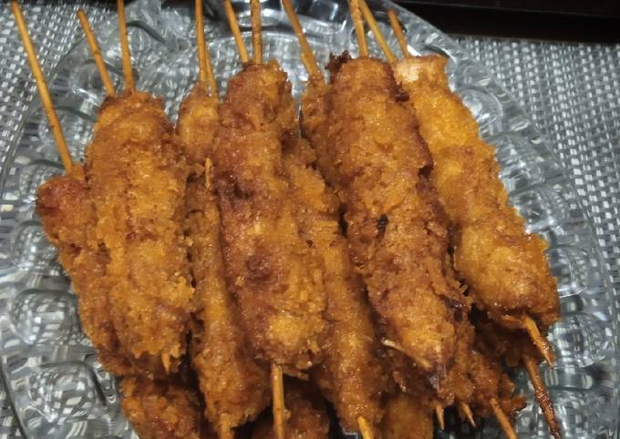 5 Ingredient Chicken crispy sticks Recipe by Somi Ali - Cookpad