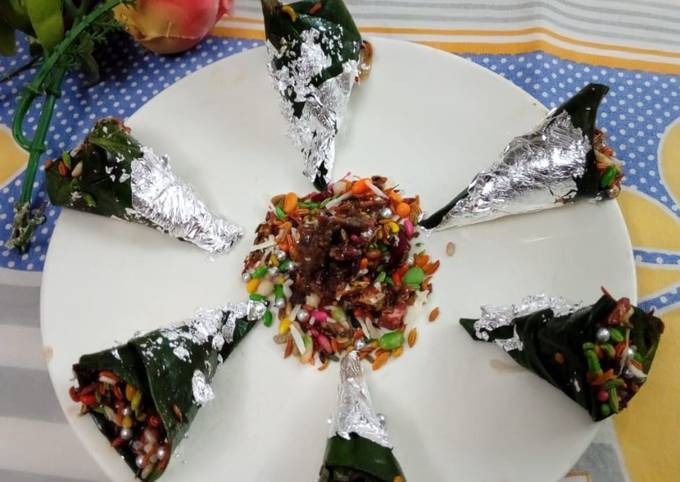 Meetha paan Recipe by Dipti Mehrotra - Cookpad