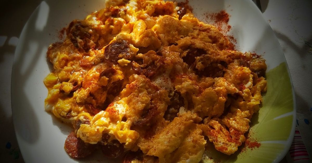 Kolbászos Rántotta 🍣🥚🍳🍻 | Andi1980 receptje - Cookpad receptek