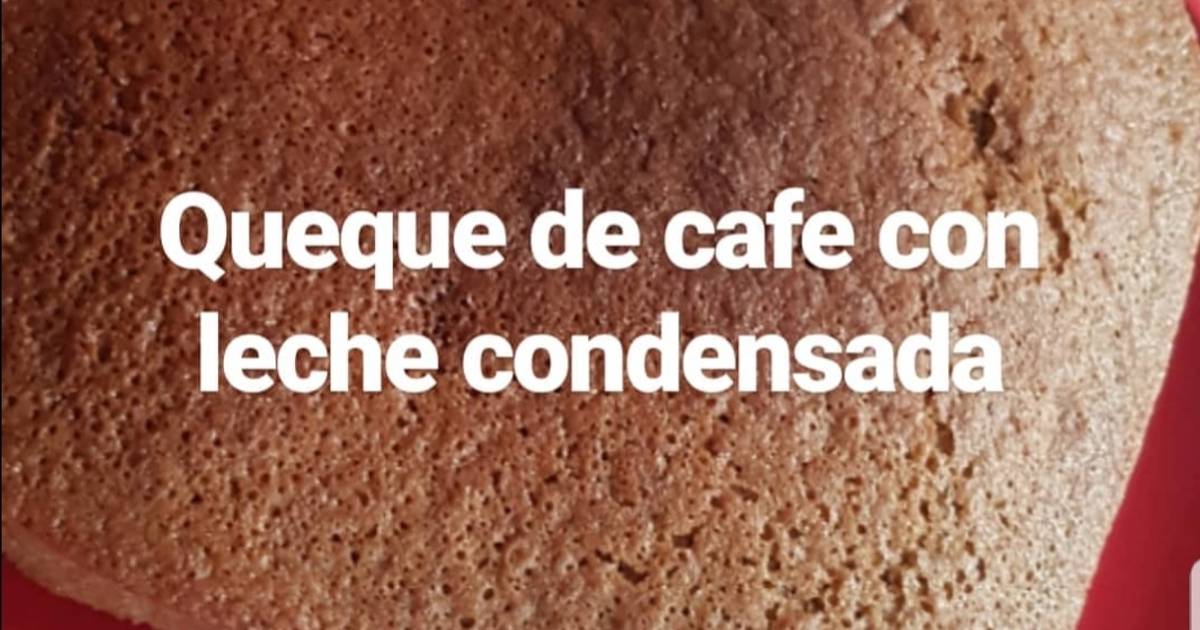 Queque de café con leche condensada Receta de Cristina Rachel Ortega ...