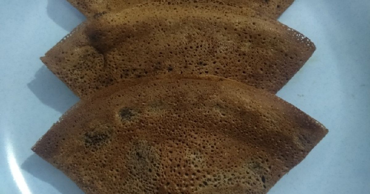 Resep Crepes Coklat / Leker Coklat oleh Hasni - Cookpad