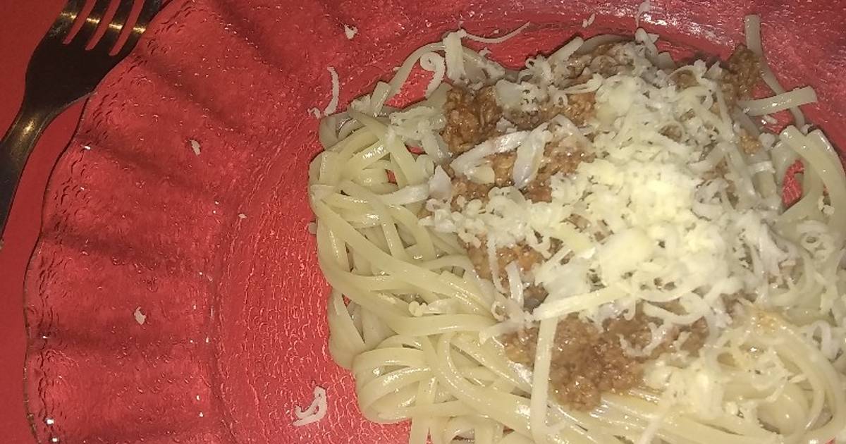 Fideos con tuco facil - 14 recetas caseras- Cookpad