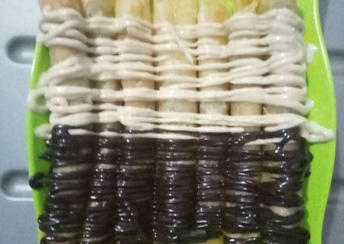 Resep Pisang Roll Coklat Tiramizu oleh Ekaa Putry - Cookpad