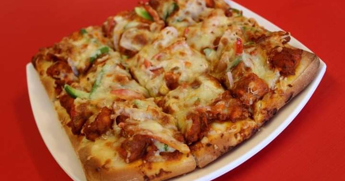 Cheesey Square Pizza Recipe by Shobhana Vora - Cookpad