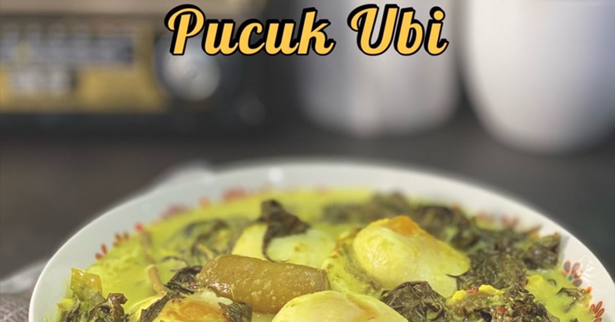 Resipi Gulai Telur Itik Pucuk Ubi (Masak Lemak) oleh Sesimple Loralin ...