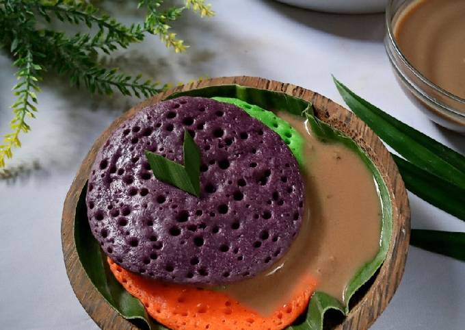 Resep Serabi Kuah Kinca oleh IzzaHan - Cookpad