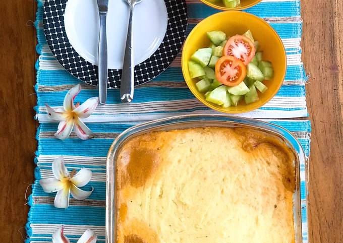 Resep Chicken Shepherds Pie (Pie Ayam Kentang) oleh Echy - Cookpad