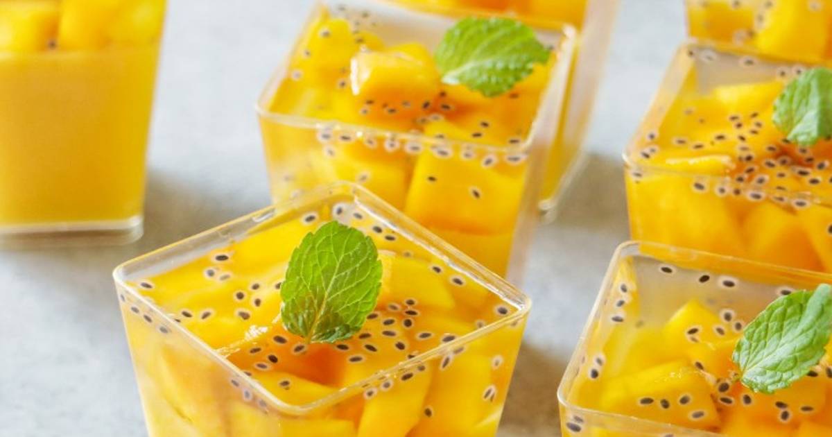 Resep Pudding Mangga oleh tyasprabowo - Cookpad