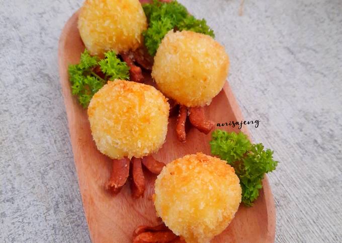 Resep Kentang Sosis Gurita oleh Anisa Ajeng - Cookpad