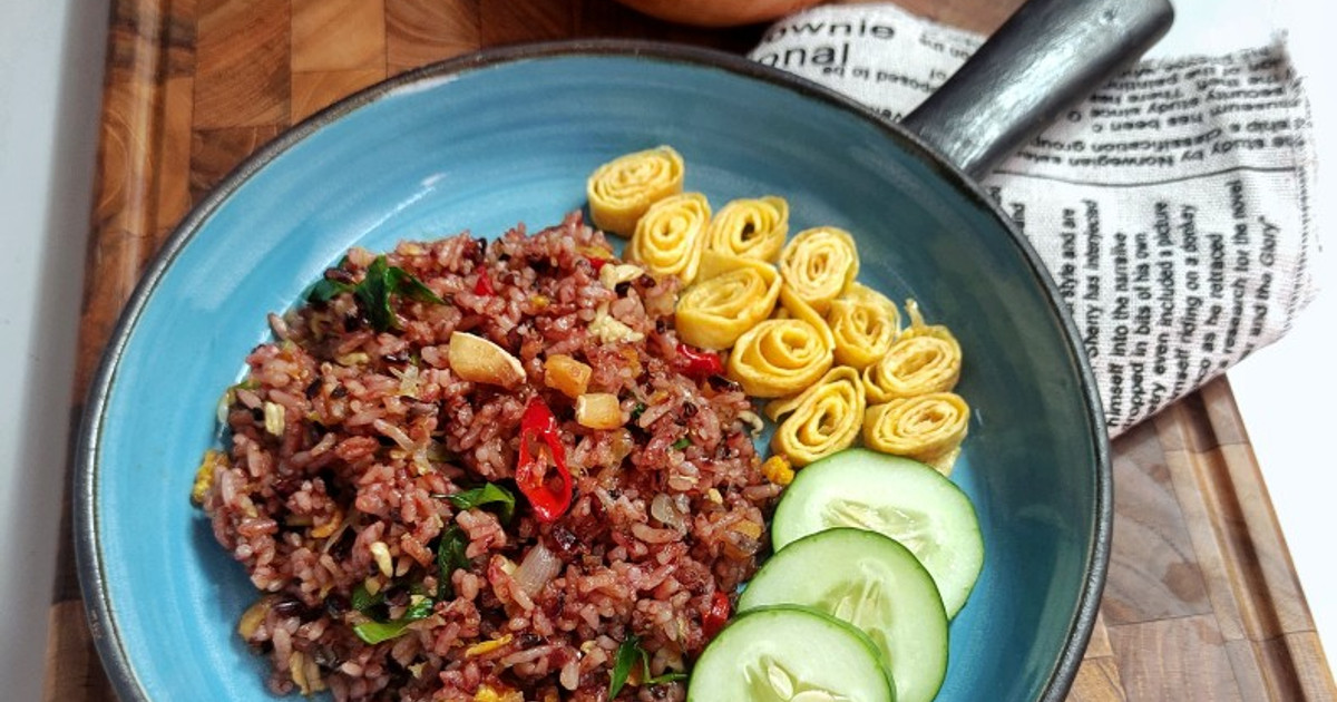 Resep 376. Nasi Goreng Ikan Asin Bumbu Sambal Roa oleh Dedifa.Cooking ...